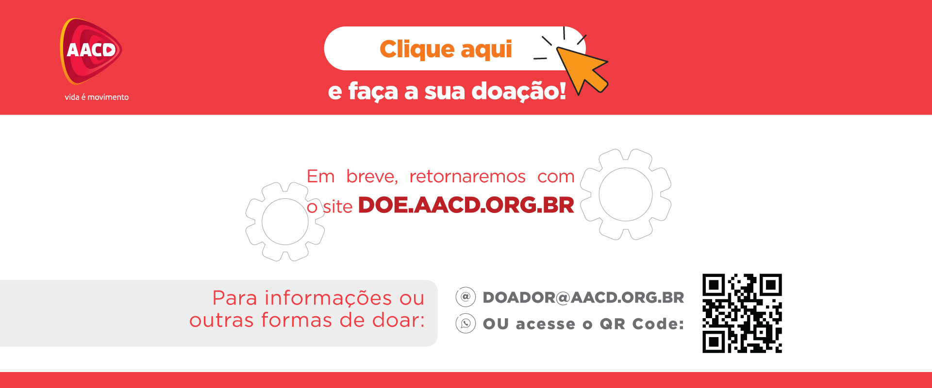 Home - AACD | Vida é movimento