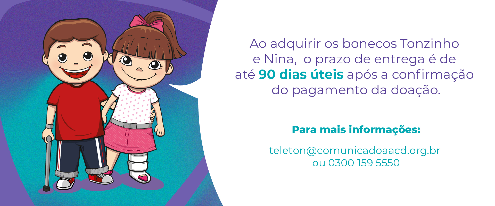 Teleton - AACD | Vida é movimento