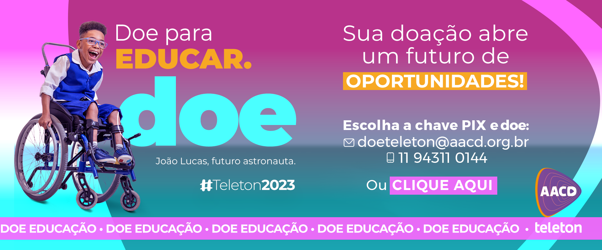 Home: AACD | Associação Sem Fins Lucrativos